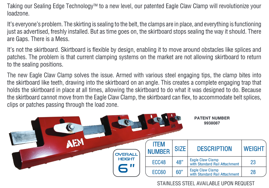 Eagle Claw Clamp - American Eagle Manufacturing